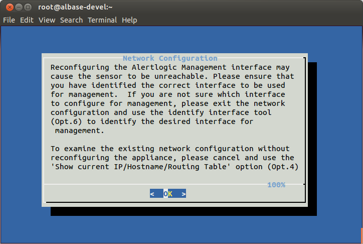 Set up Alert Logic Threat Manager on a Physical Appliance